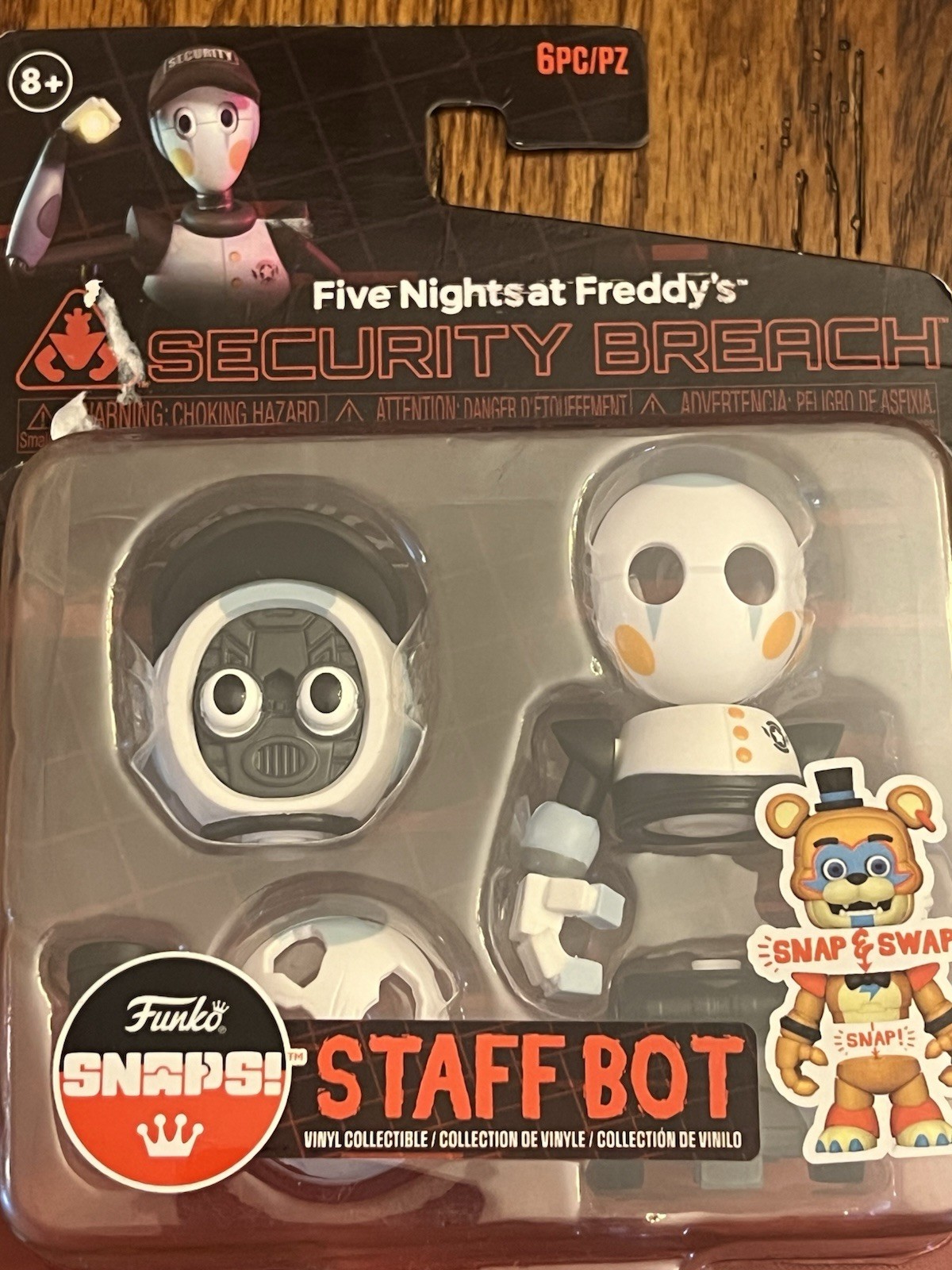 Funko Fnaf Snap: Five Nights at Freddy's - Staff Bot - New In Box ...