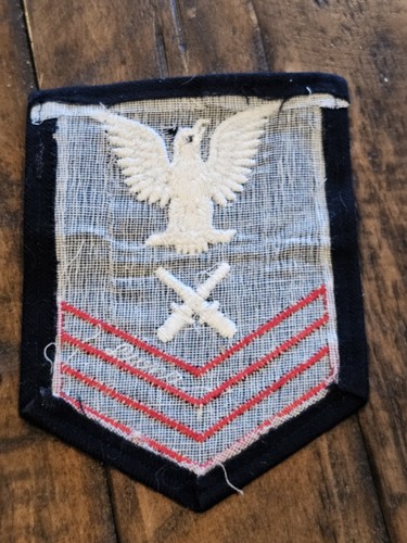 WWII USN Navy 2nd Class Gunnermate Rate By Leona Patch L@@K!!! a | eBay