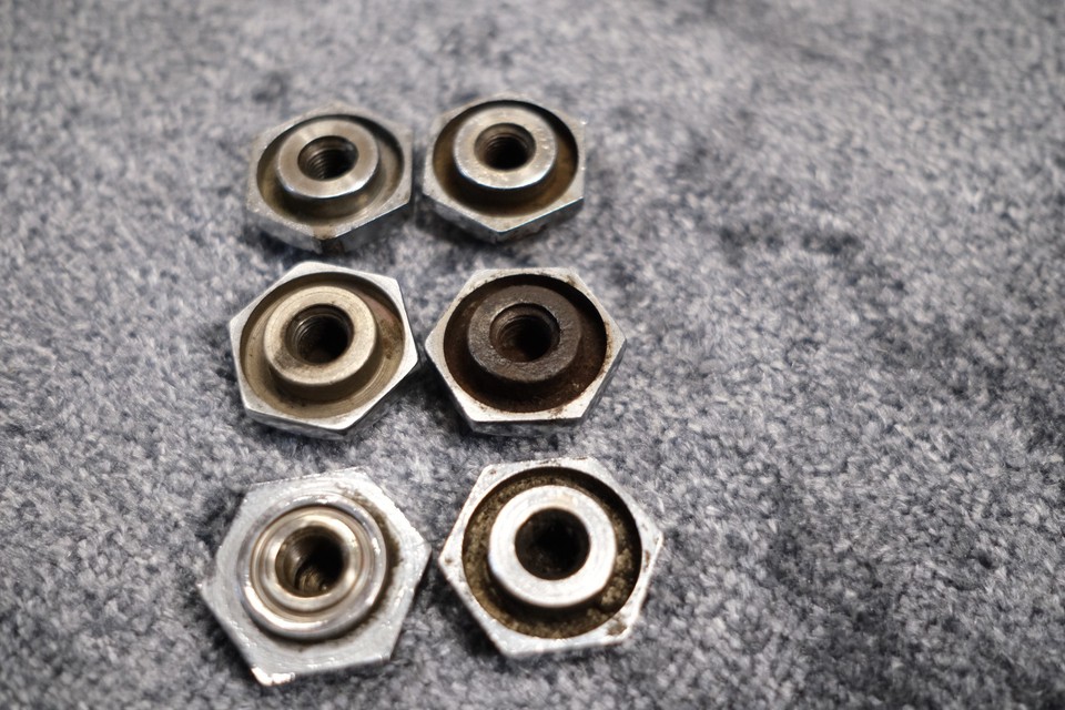 Harley Knucklehead Rocker Arm Shaft Nuts | EL FL Vintage Rocker Nuts | eBay