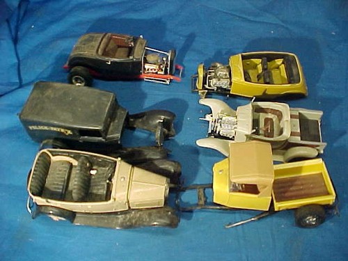 Vintage JUNKYARD 1/24 Scale MODEL CAR PARTS-6-1920s HOT RODS Bodies ...