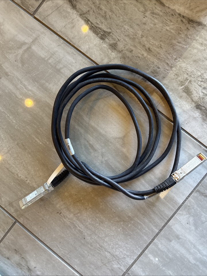 Genuine HP SFP+ Direct Attach 3m J9283B 8121-1298 Network Cable Switch ...