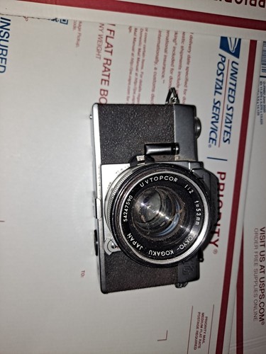 Beseler Topcon Auto 100 35mm SLR Film Camera 53mm f/2 Lens Untested ...