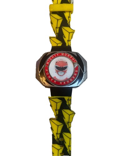 Mighty Morphin Power Rangers Red Ranger Watch 1993 Vintage LCD ...