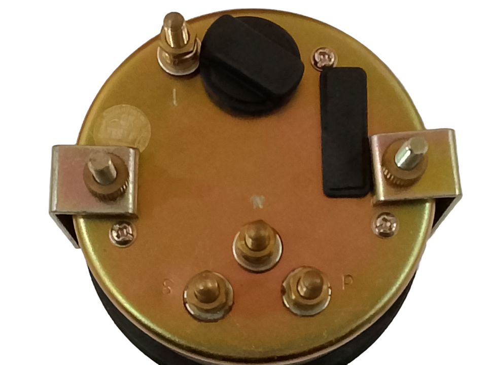 10,000 RPM 85 mm Electronic Tachometer chrome bezel 12V IGNITION COIL ...