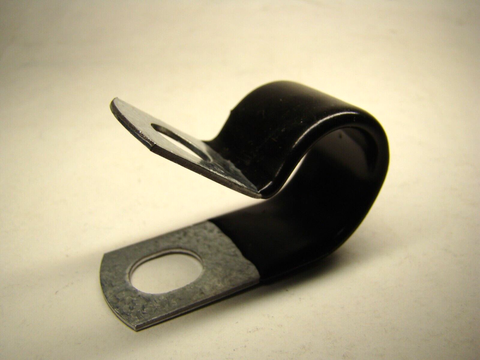 HK-1213 Weatherhead PVC Insulated Clamp 11/16" ID 13/32" Bolt Hole QTY ...