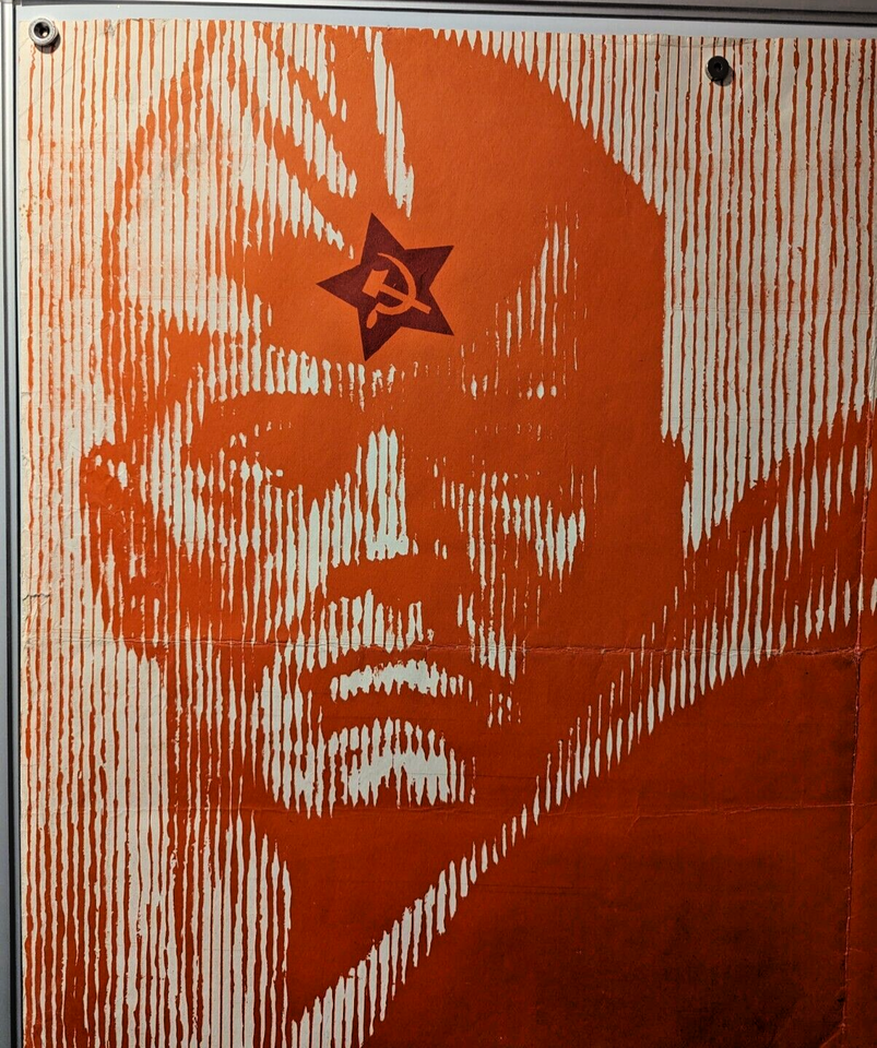 Propaganda Soviet War Poster 70s / Children collect the word peace ...