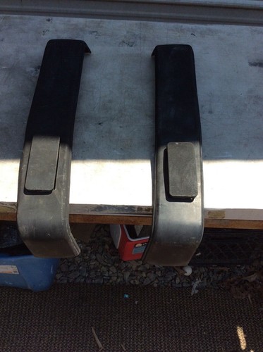 land rover 03-04 Front Rubber push bar Pads | eBay