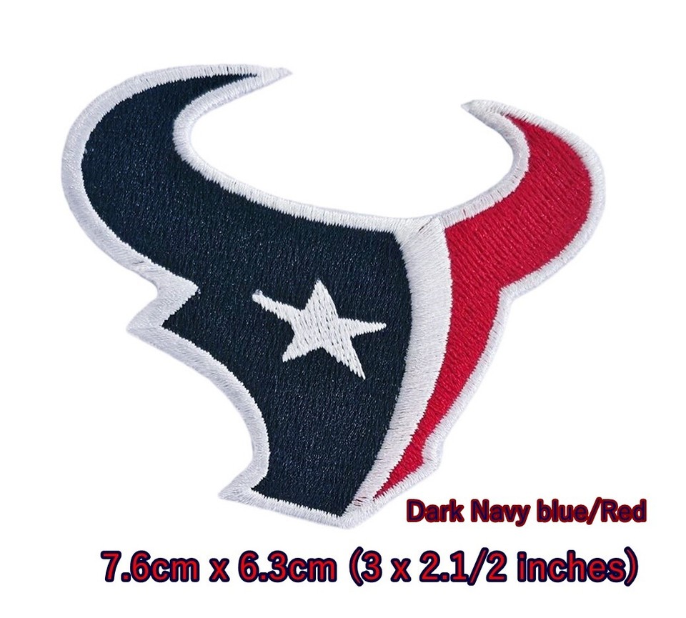 Houston-Texans Embroidery Patches iron,Sew on(Select options) Thai by ...