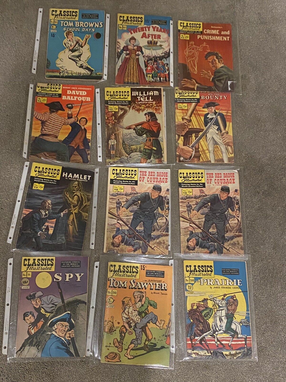 classics illustrated comics lot( Many Limited 1st Editions & Foreign Editions) | eBay