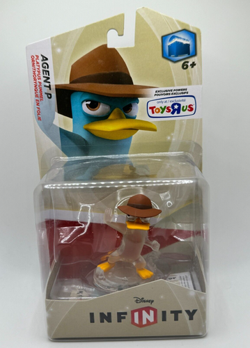 Disney Infinity 1.0 Figure Crystal Agent P Rare Perry Platypus See ...
