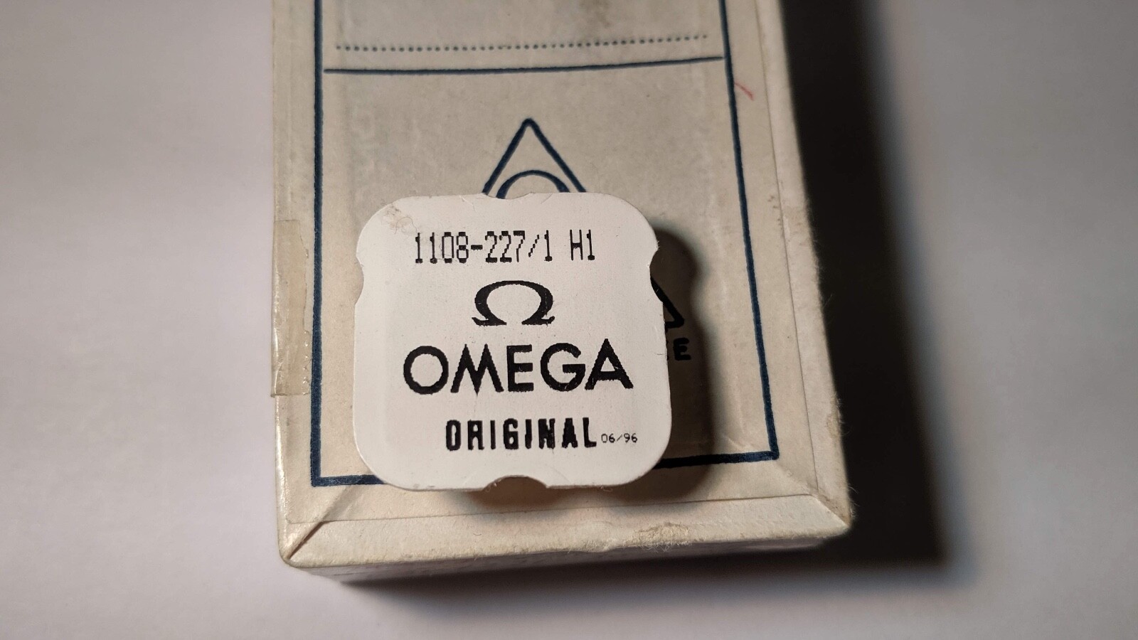 Genuine Omega 1108 227/1 H1 Second Wheel NEW/Sealed Original | eBay
