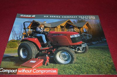 Case International DX Compact Series Tractors Brochure YABE10 ver8 | eBay
