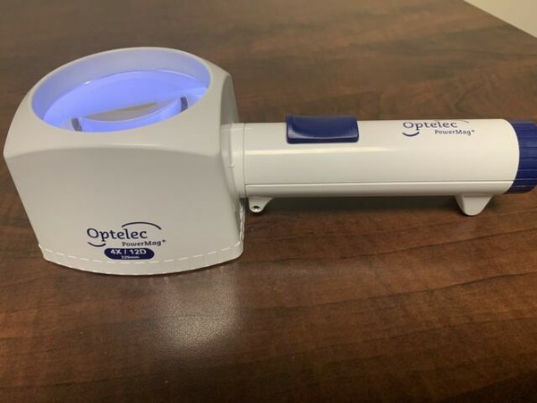 Optelec 4x/12d Powermag LED Magnifier Stand for sale online | eBay