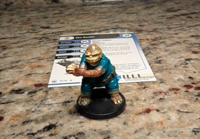 WOTC Star Wars Miniatures - Gha Nachkt #35 Rare w/ Card | eBay