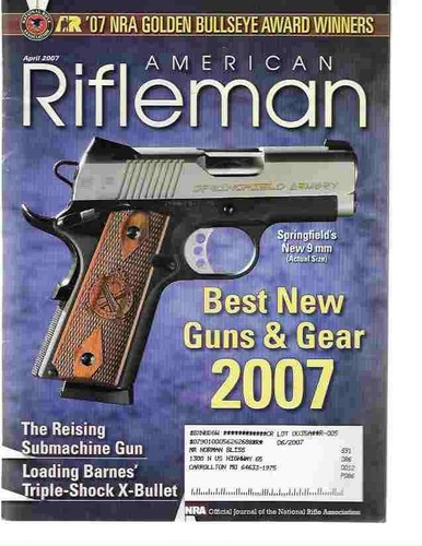 American Rifleman Magazine April 2007 Best New Guns and Gear 2007 | eBay