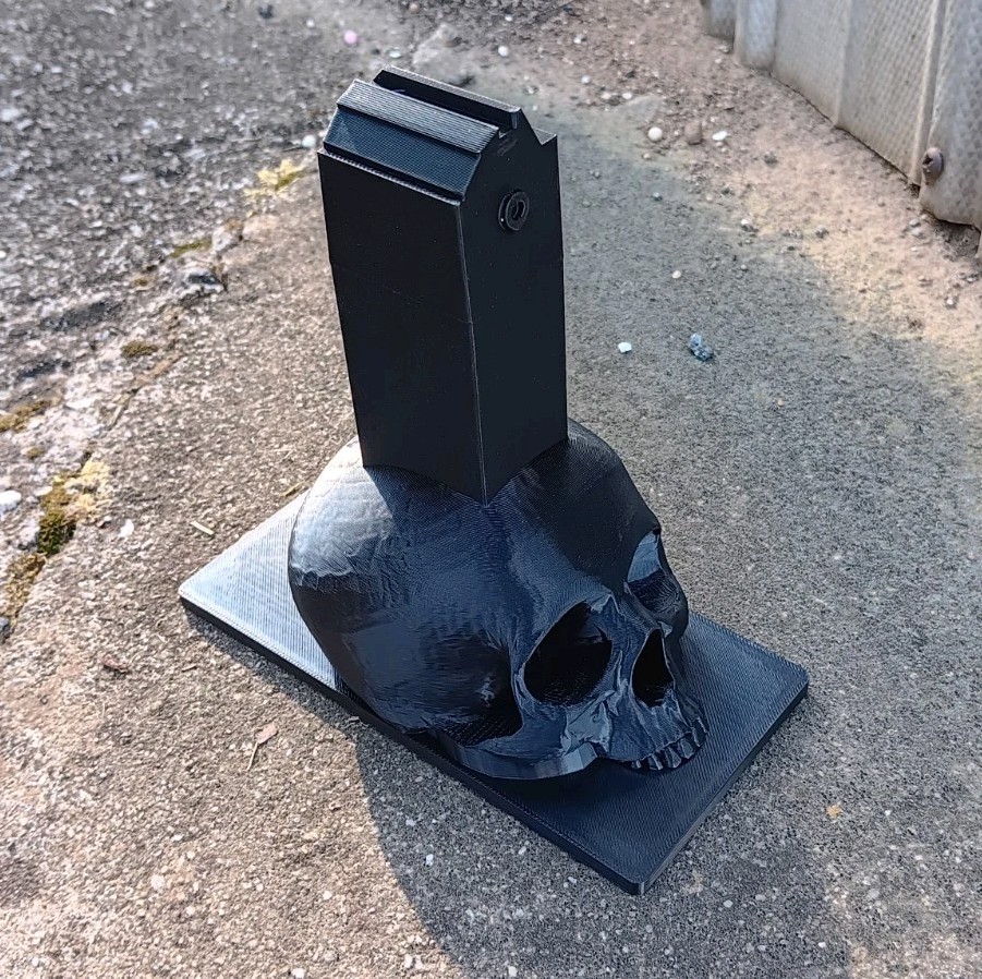 Skull Table Display Stand for Ruger 10/22 .22LR Rifle – 7 Colors | eBay