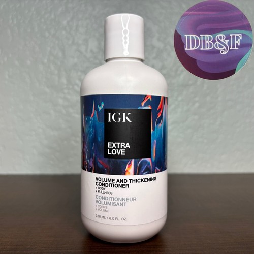 IGK Extra Love Volume and Thickening Conditioner - SEALED - 8 fl oz ...
