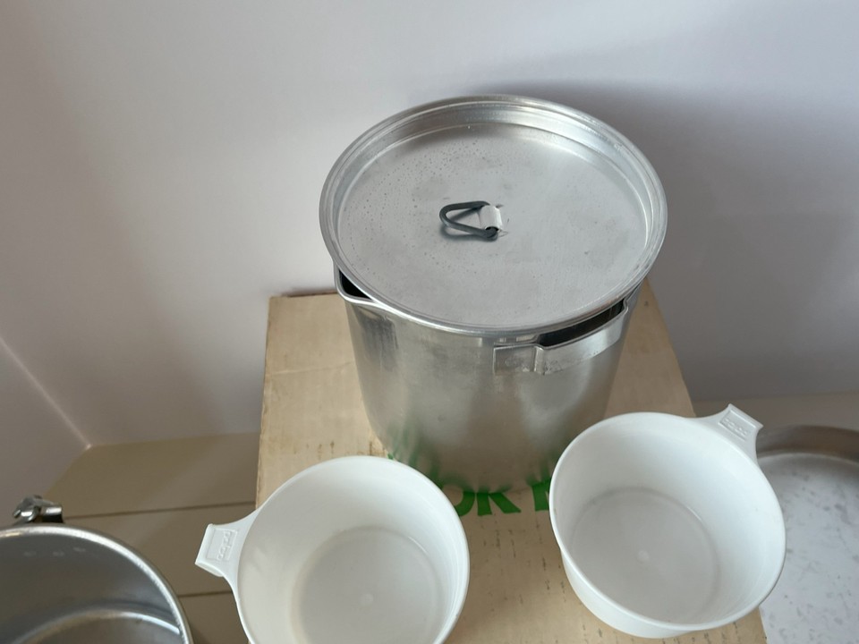 Palco Back Packers Aluminum Cook kit 9 Piece | eBay