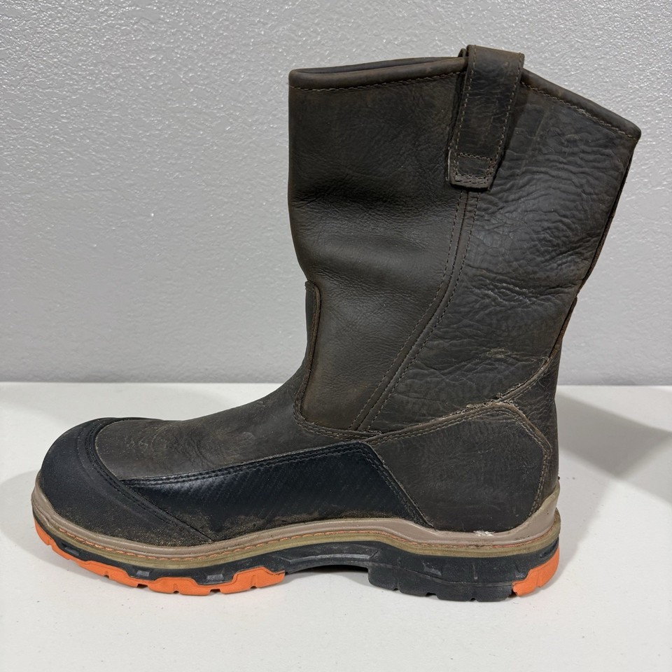 Wolverine Men 12 Overpass CarbonMAX Wellington Boot Work Shoes Brown ...