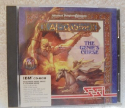 Advanced Dungeons & Dragons Al-Qadim The Genie's Curse 1995 (PC) Game ...