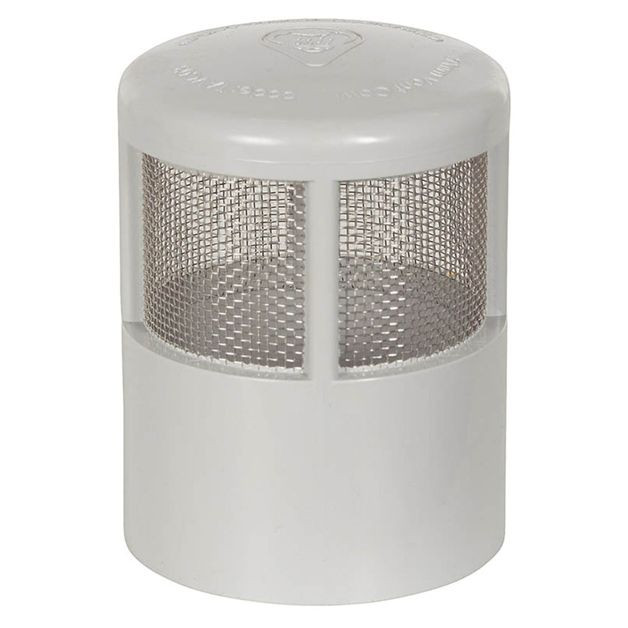 2 x Rain Harvesting Vent Cowl Mosquito Proof - 50mm or 100mm ...