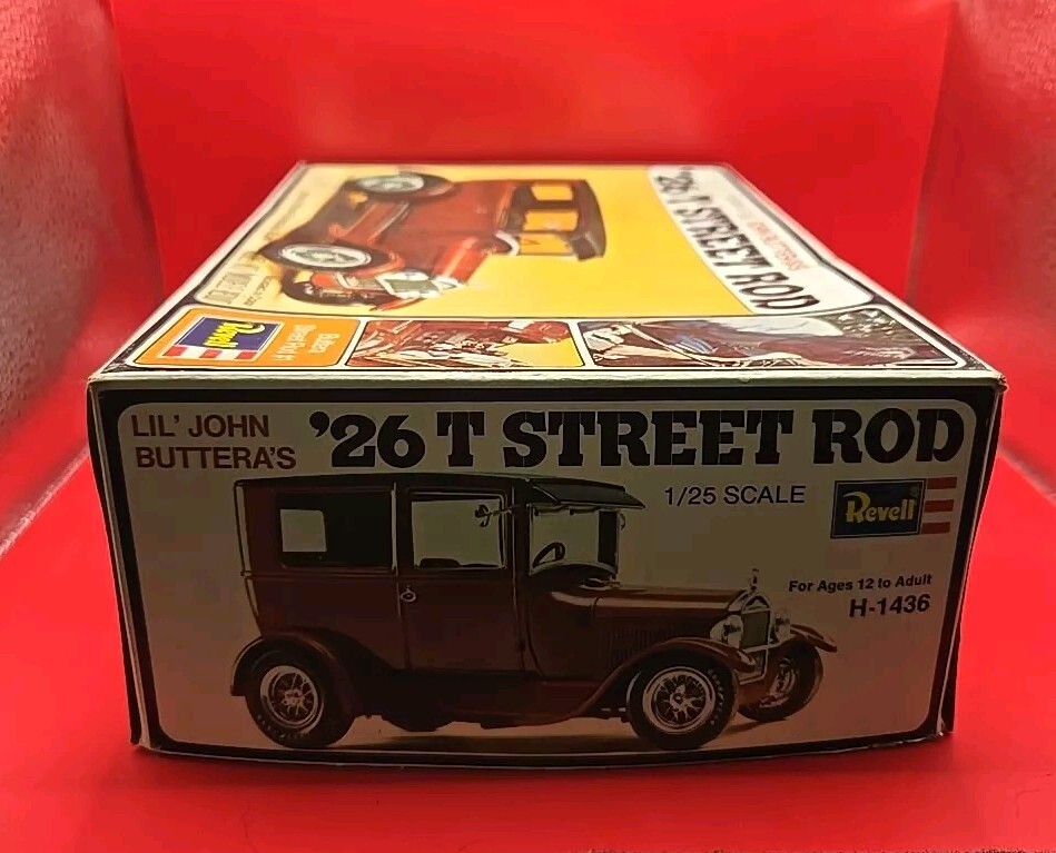 Revell Lil John Buttera's '26 T Street Rod 1/25 Model Car Kit H-1436 ...