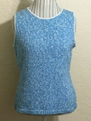 Ladies Sleeveless Chelsea Studio Knit Top size Large | eBay