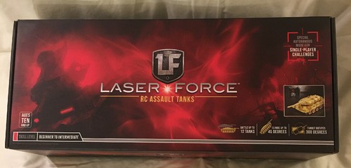 Laser Force Remote Control RC Toy Assault Tank - New / Sealed | eBay