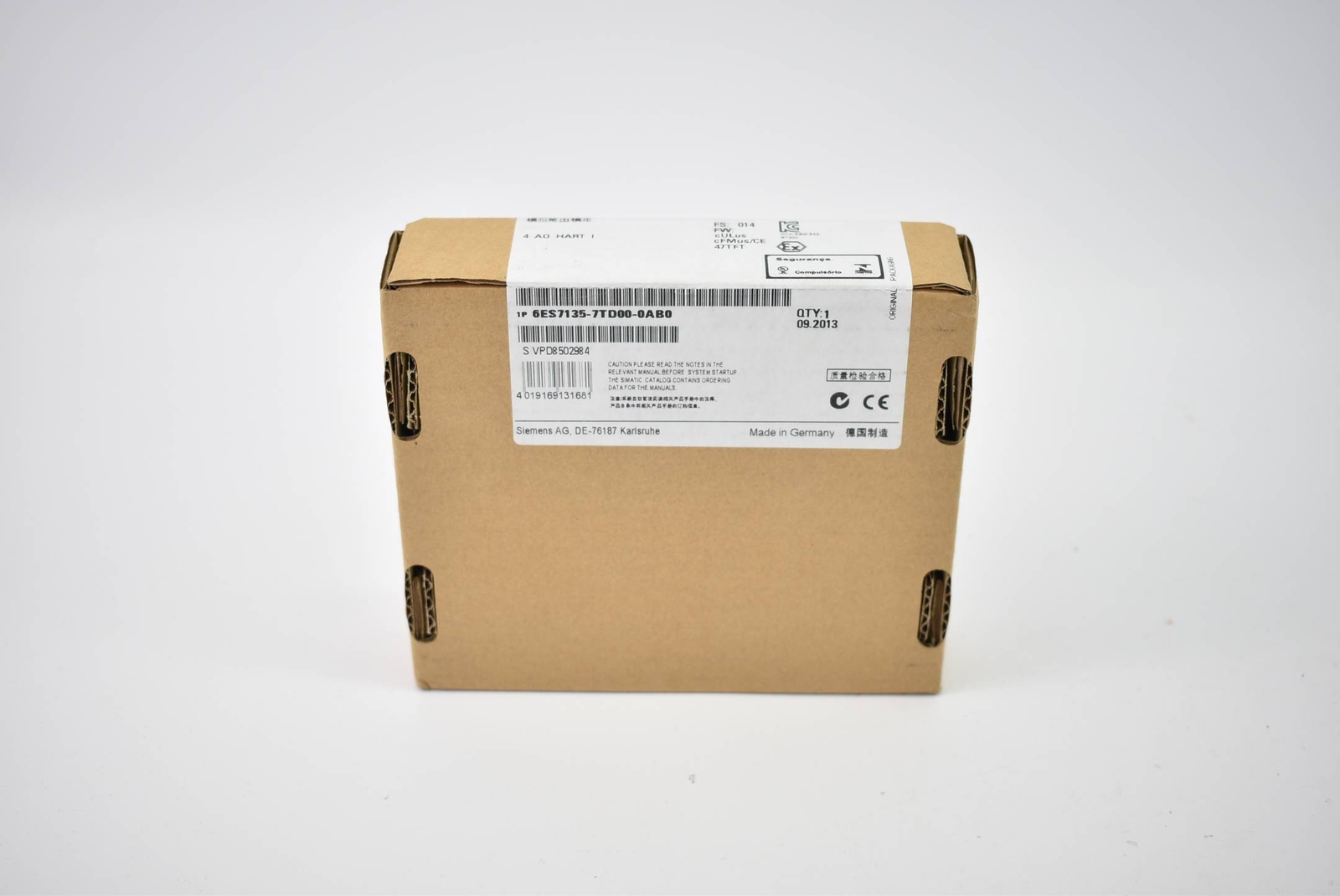 Siemens siamtic DP UL-Inmetro 6ES7 135-7TD00-0AB0 ( 6ES7135-7TD00-0AB0 ...