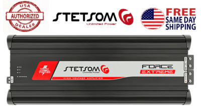 STETSOM FORCE EXTREME HIGH VOLTAGE AMP 180KW RMS - USA DEALER SAME DAY ...
