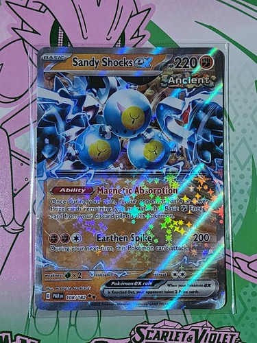 Sandy Shocks ex 108/182 Double Rare Paradox Rift Pokemon Pack Fresh ...