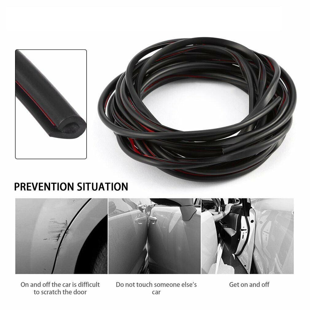 5M Car Door Boot Edge Protector Strip Trim U Shape Guard Seal Rubber ...