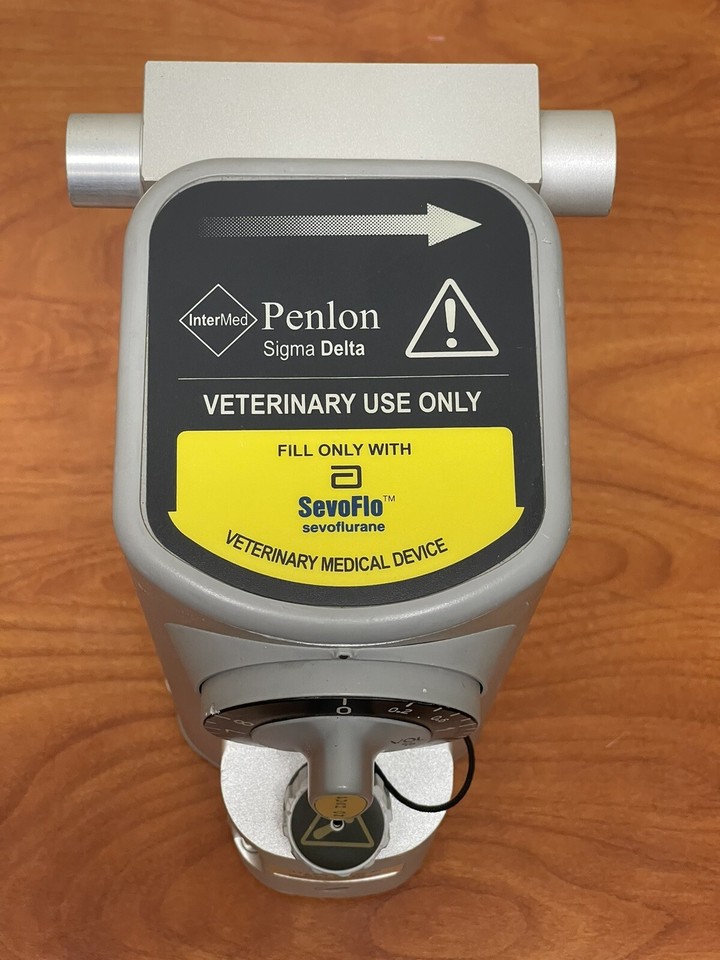 Intermed Penlon Sigma Delta Veterinary SevoFlo Sevoflurane Vaporizer NEED REPAIR | eBay