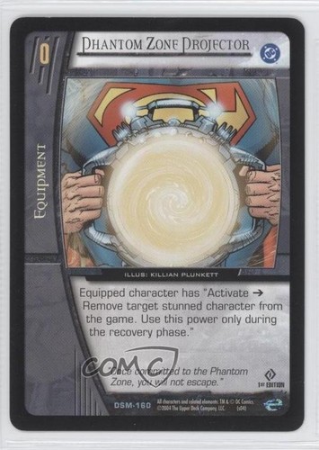 2004 VS System DC Superman - Man of Steel 1st Edition Phantom Zone Projector 0b6 | eBay