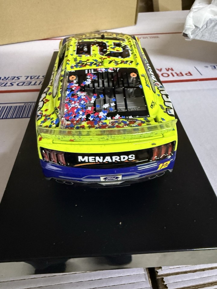 Autographed RYAN BLANEY #12 Penske 2022 Texas All Star RWV 1:24 Action ...