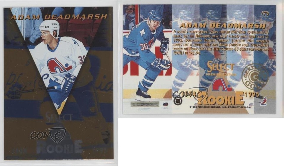 1994-95 Select Certified Gold Adam Deadmarsh #179 0ms6 | eBay