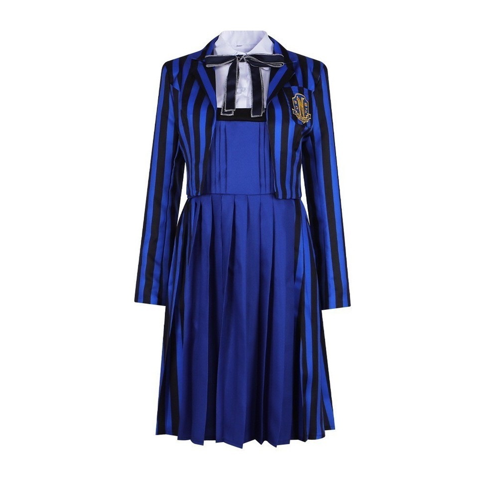 Wednesday-Addams Enid Sinclair Cosplay Costume Halloween Fancy Academy ...