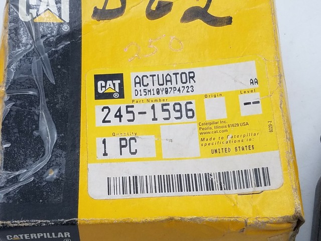 Caterpillar CAT 2451596 Actuator 12v Water Valve Heavy Equipment ...
