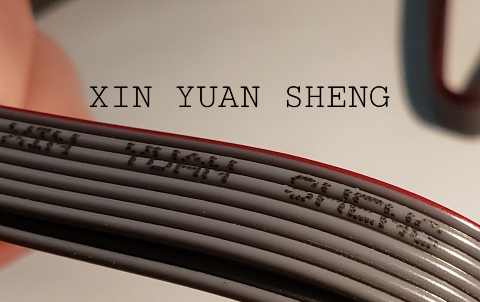 E468572 Xin Yuan Sheng TV Cable AWM 2651 105°c 26AWC FT 1 (14 pin ...