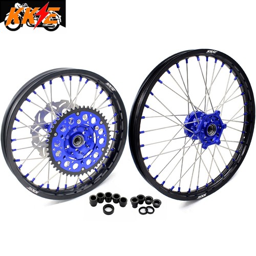 KKE 21/18 CNC Dirt Bike Wheels Rims For Yamaha YZ250F YZ450F 03-2024 ...