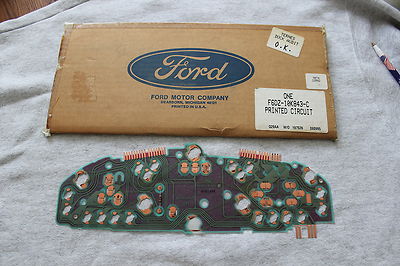 NOS 1996 FORD TAURUS SHO 150 MPH SPEEDOMETER CLUSTER PRINTED CIRCUIT ...