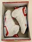 Nike Air Jordan 6 Retro Red Oreo Mens Sz 7.5/ Women’s Sz 9 White Red ...