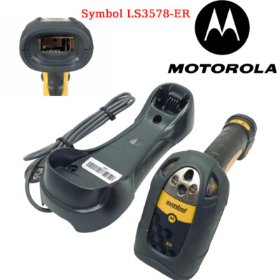 Motorola Symbol LS3578-ER Wireless Barcode Scanner LS3578-ER20005WR w ...