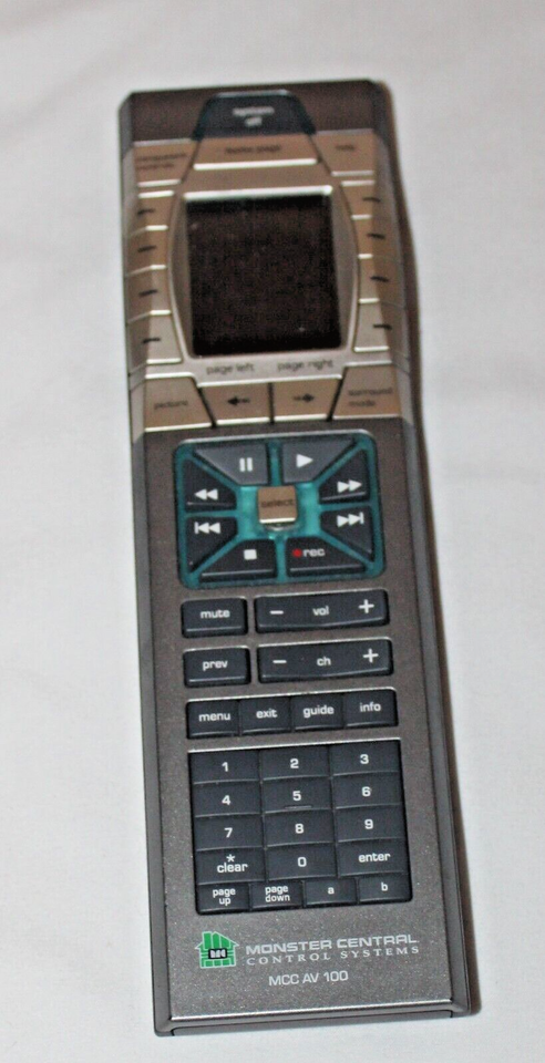 Monster Central Control Systems Home Theater Controller MCC AV-100 ...