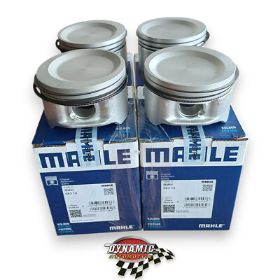 4X 85.00MM MAHLE PISTONS & RINGS SET FOR BMW E3O E36 E46 M43B19 M50 M52 ...