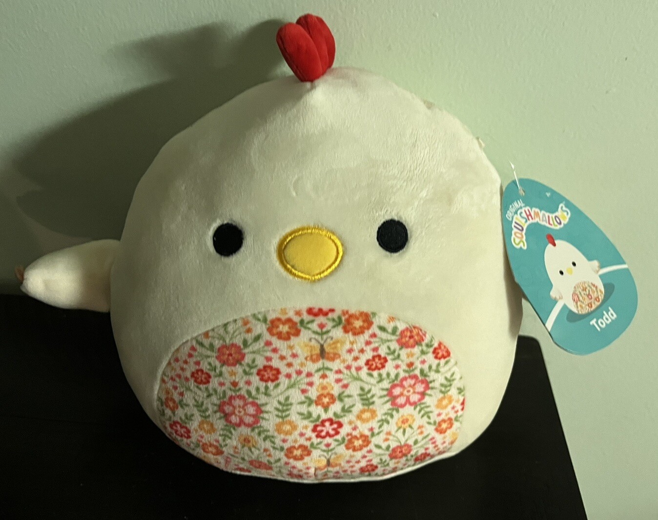 Squishmallows CHICKEN HEN ROOSTER W/ FLOWERS 8" Plush STUFFED ANIMAL ...