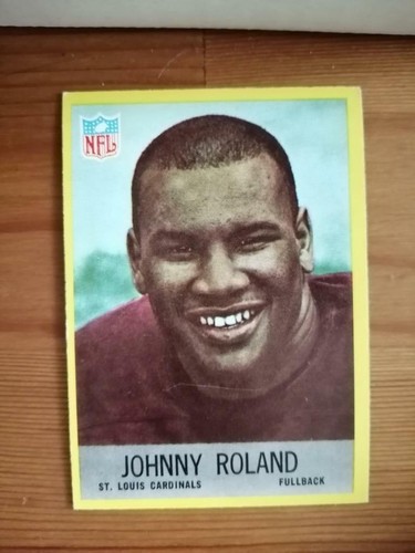 JOHNNY ROLAND 1967 Philadelphia #163 Football FREE SHIPPING W402 | eBay