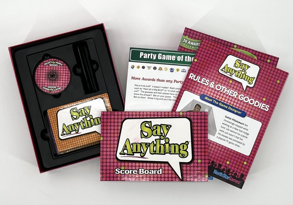 Say Anything Game - What Hilarious Things Will Your Friends Say? Party ...