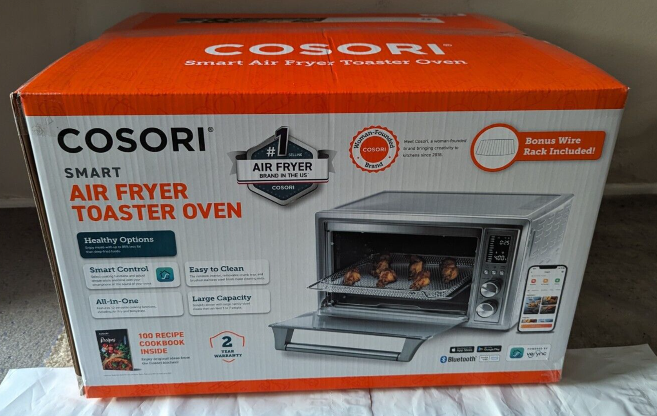 COSORI CTO-R301S-SUSW Toaster Oven Air Fryer Smart 32QT Stainless Steel ...