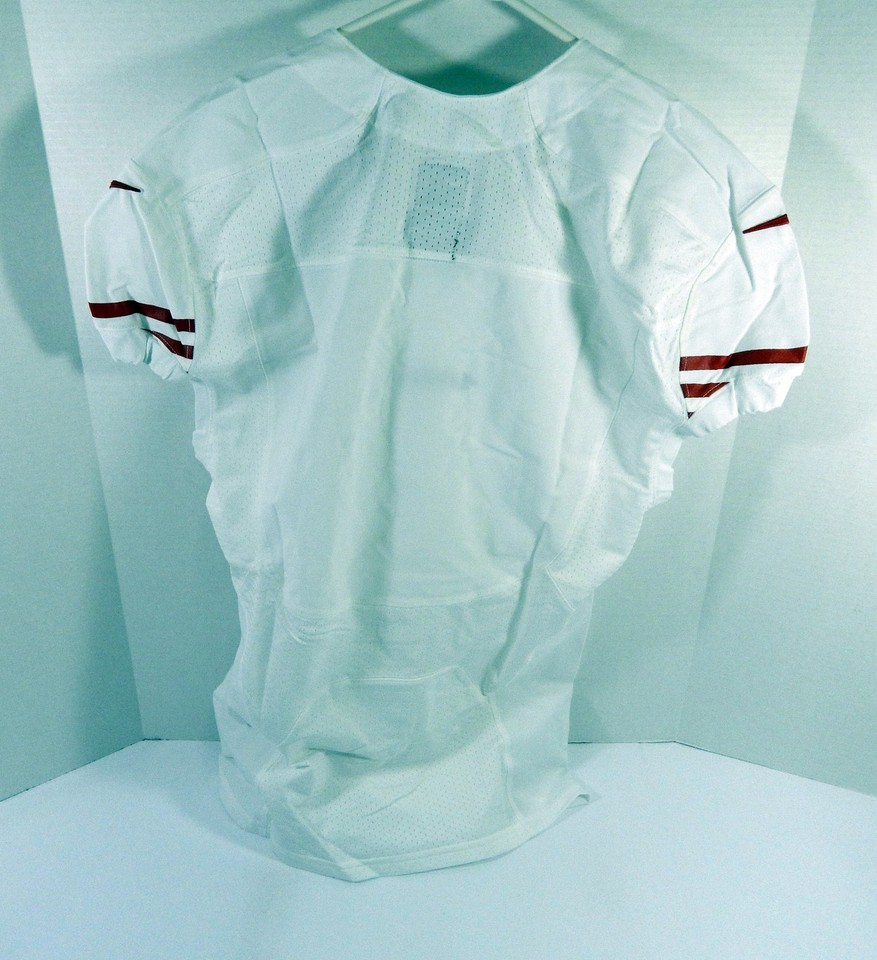 2015 San Francisco 49ers Blank Game Issued White Jersey 44 DP52565 | eBay